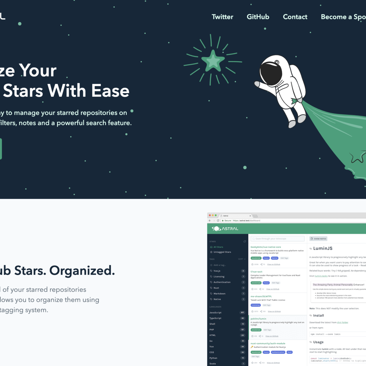 ASTRAL : gérer vos dépôts Github – Clement MONDARY