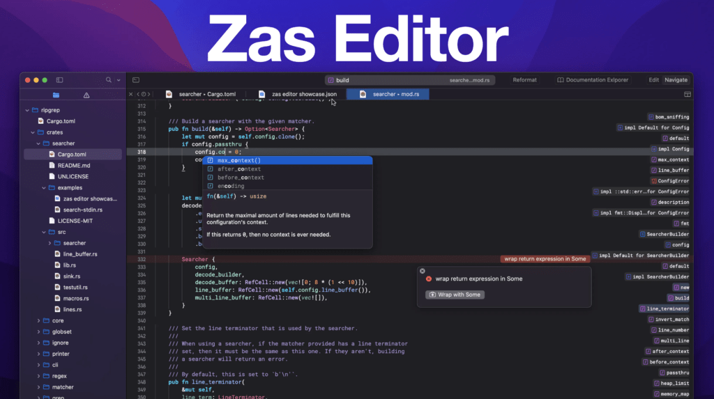 ZAS EDITOR – Clement MONDARY