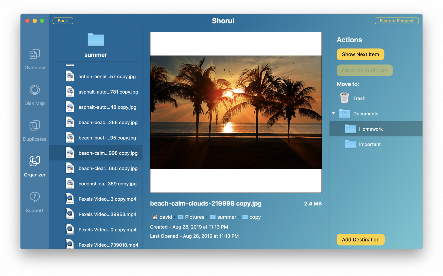 SHORUI : Gestion de votre espace disque MAC – Clement MONDARY