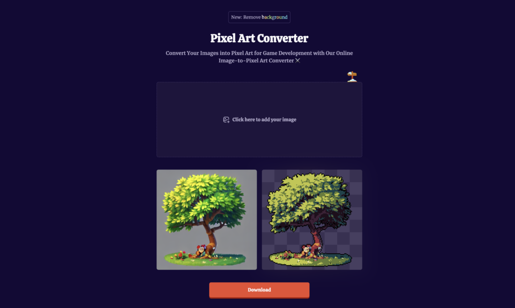 PIXELICIOUS : Transformez facilement vos images en pixel art rétro. – Clement MONDARY
