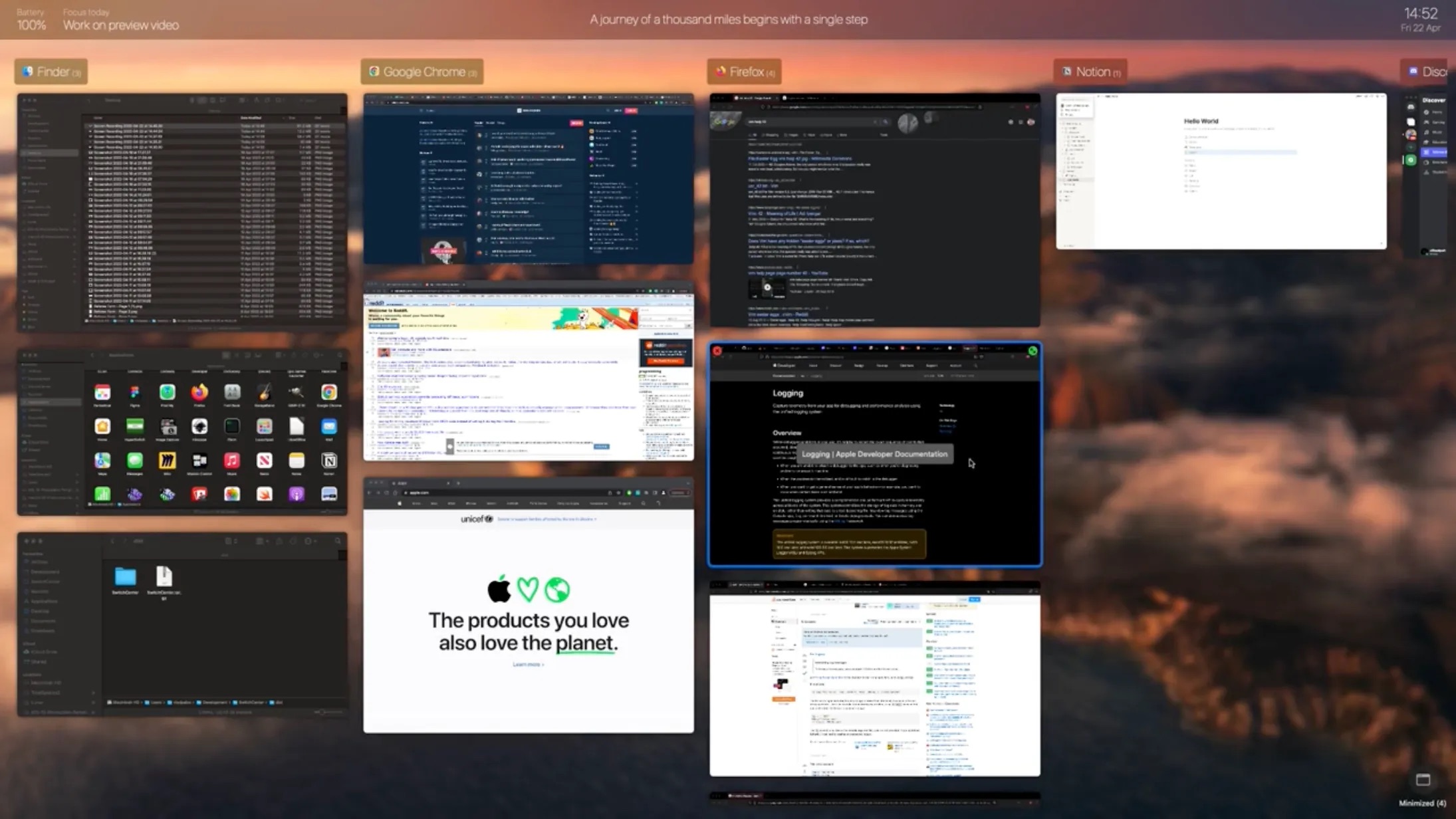 SWITCHCENTER : Une alternative à App Exposé de MacOS – Clement MONDARY