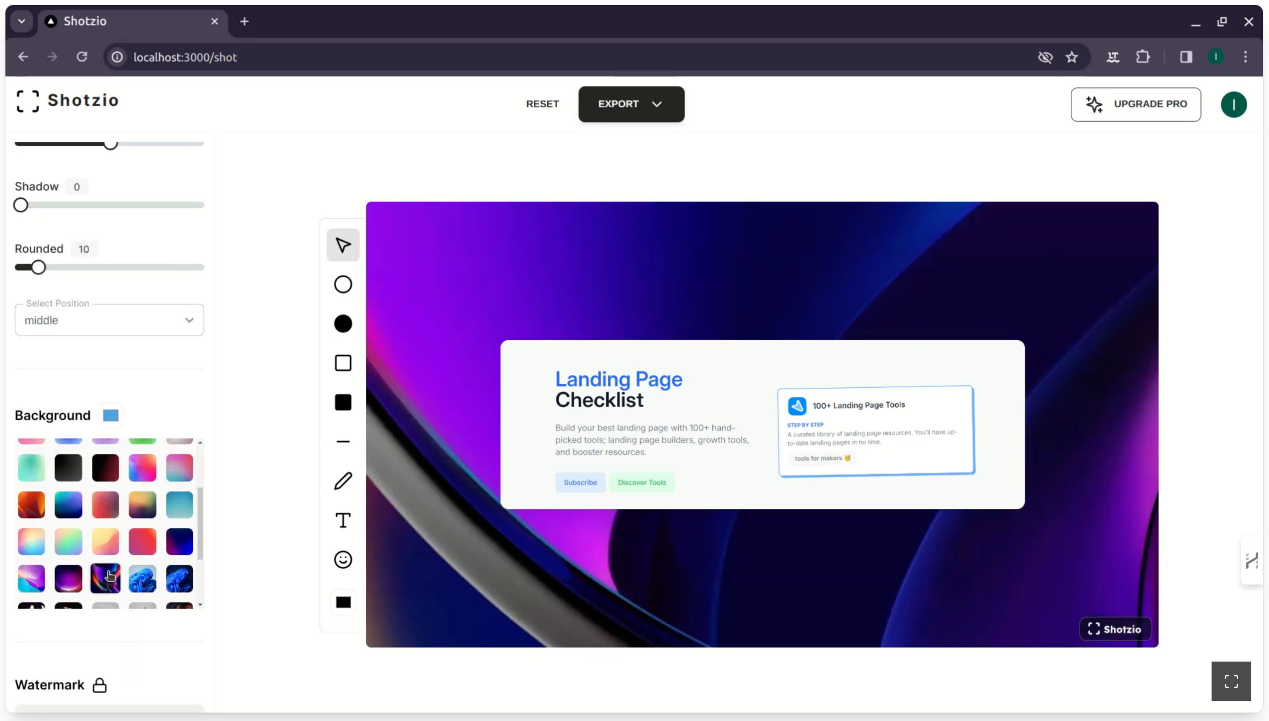 SHOTZIO : Rendez vos captures d’écran magnifiques – Clement MONDARY
