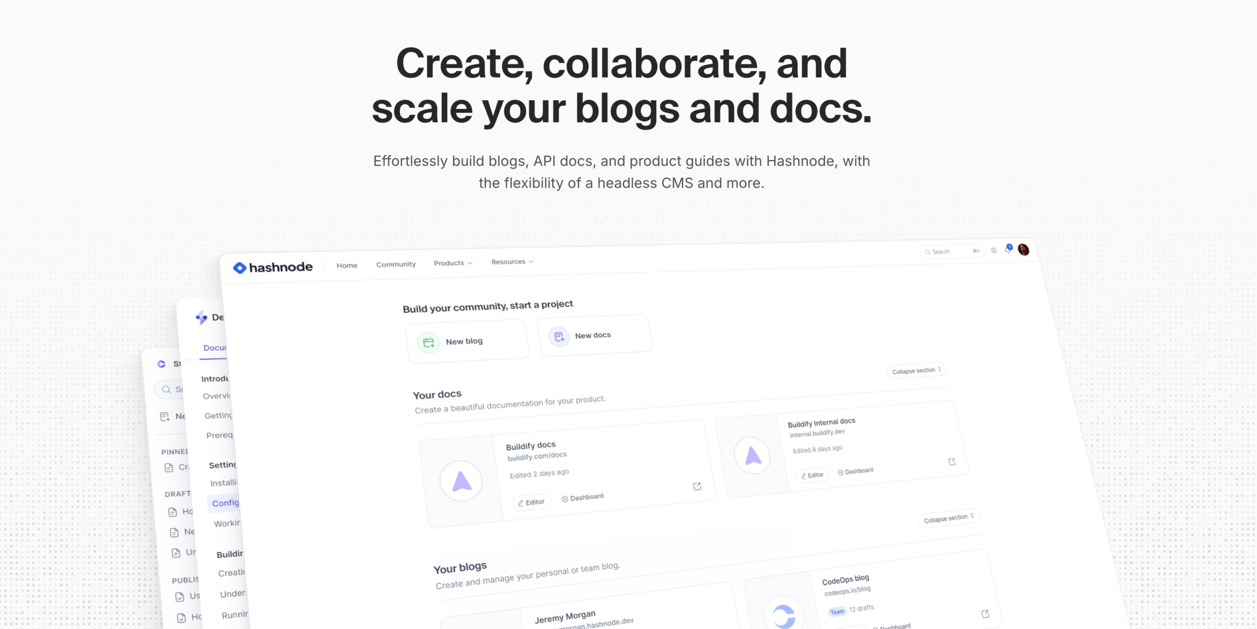HASHNODE : Construire des blogs et des documents sur les API en quelques clics – Clement MONDARY