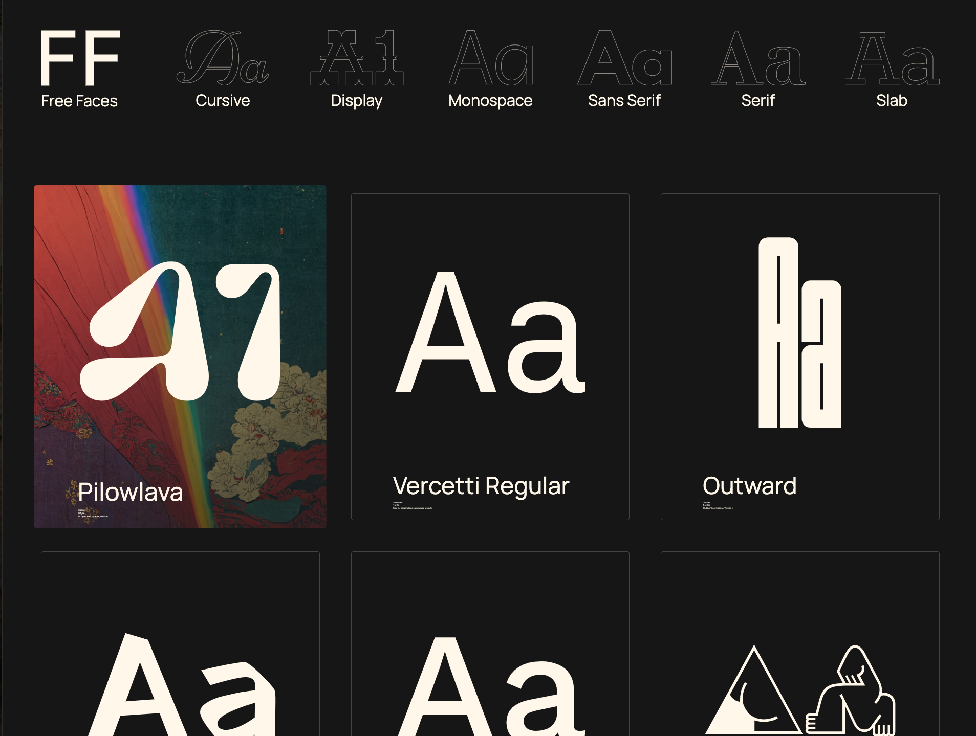 FREEFACES : Librairie de fonts sympas – Clement MONDARY