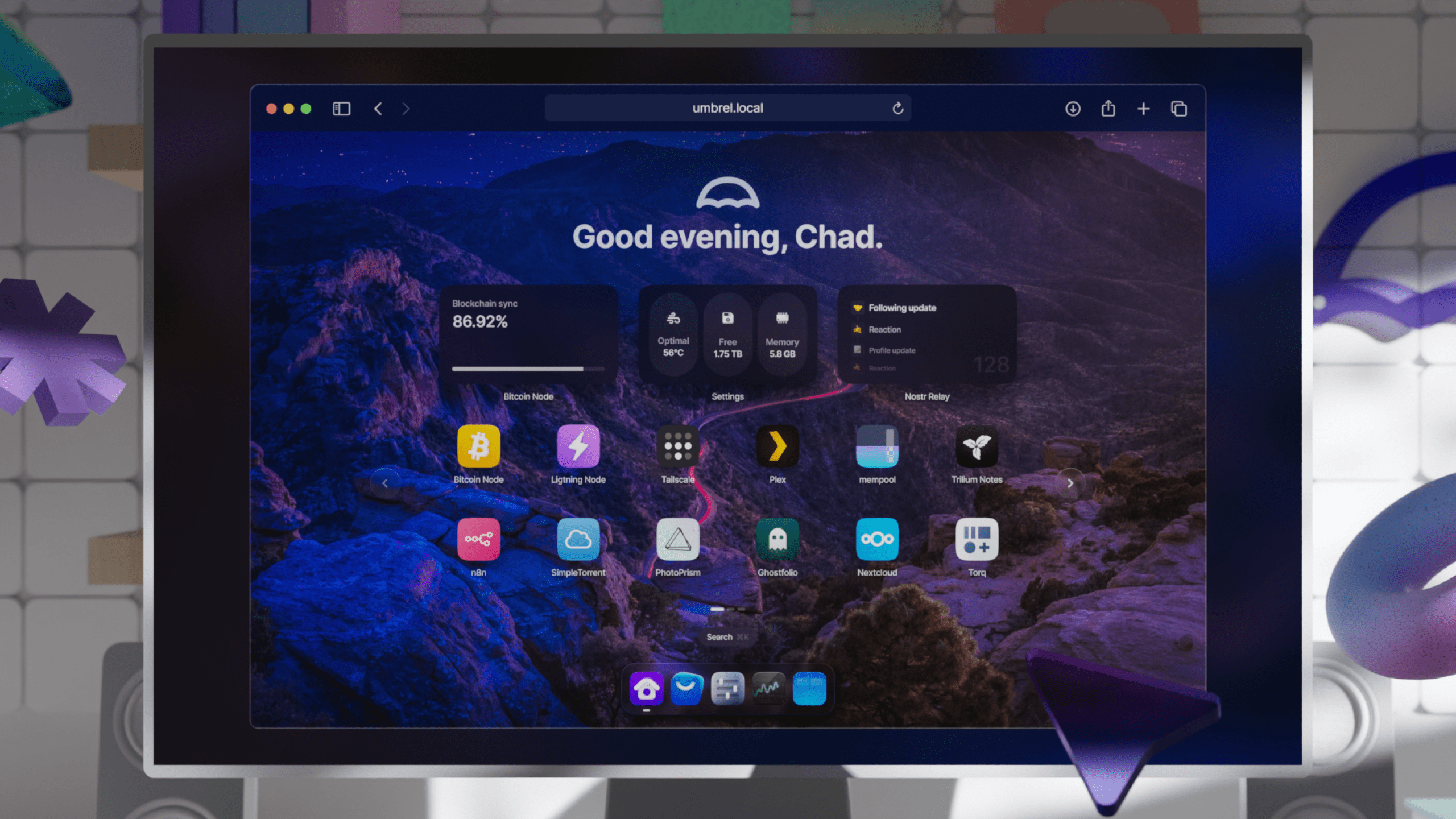 UMBREL OS : Un système d’exploitation élégant pour votre serveur domestique – Clement MONDARY