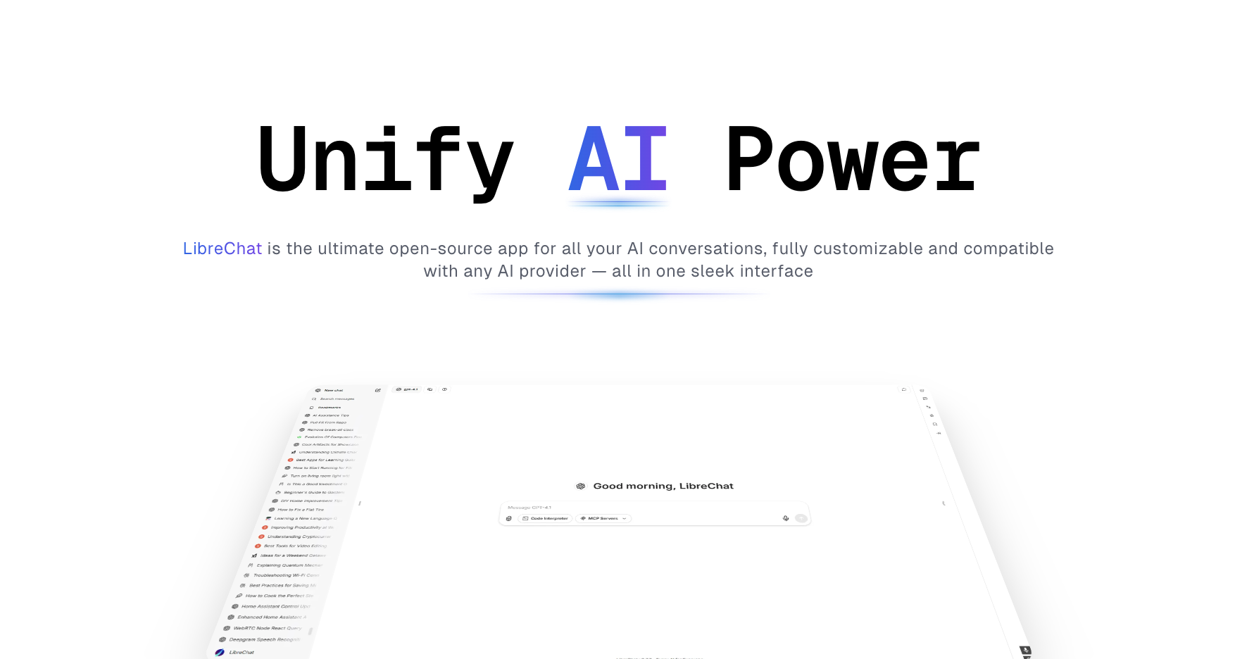 LibreChat : L’alternative open source à ChatGPT – Clement MONDARY
